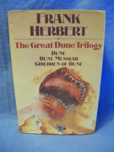 The Great Dune Trilogy : Dune, Dune Messiah, Children of Dune By Herbert Frank | 9780575025868 ...