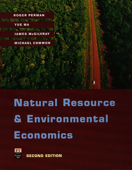 Natural Resource and Environmental Economics By Roger Perman | World of ...