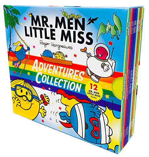 Mr. Men & Little Miss Adventures Collection 12 Books Box Set by Roger ...