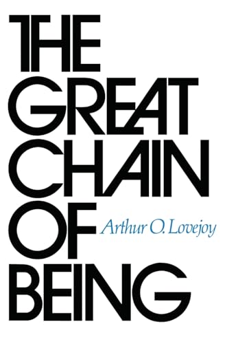 The Great Chain of Being By Arthur O Lovejoy | World of Books GB