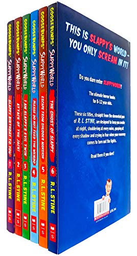 Goosebumps Slappyworld Series Books Collection Set Books by RL STINE ...