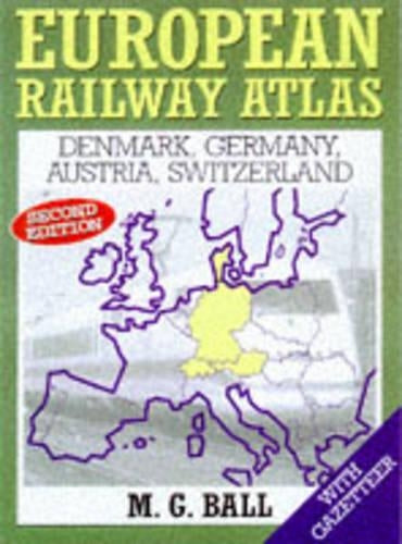 European Railway Atlas By Mg Ball | World of Books