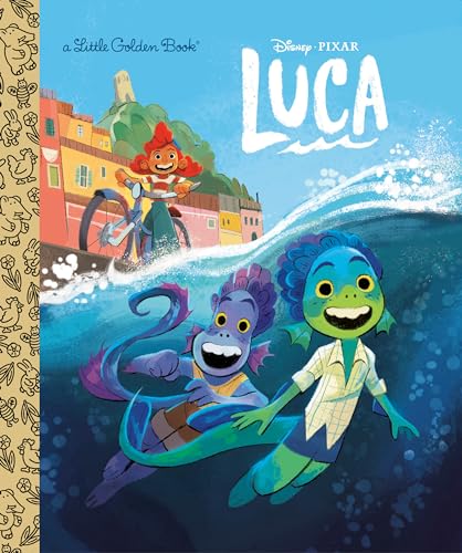 Disney/Pixar Luca Little Golden Book (Disney/Pixar Luca) By Courtney ...