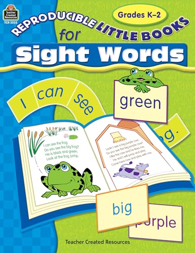 Reproducible Little Books for Sight Words: Grades K-2 By Tilton ...