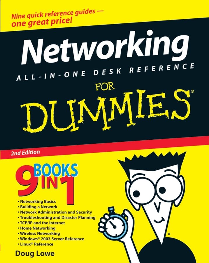 Networking All-in-One Desk Reference For Dummies By Doug Lowe | World ...