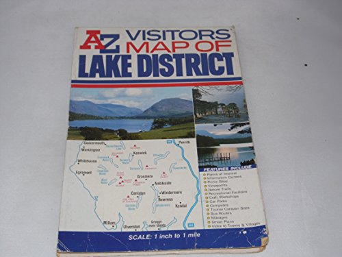 A. to Z. Visitors' Map of the Lake District By Geographers' A-Z Map ...