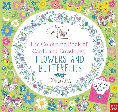 National Trust: The Colouring Book of Cards and Envelopes - Flowers and ...