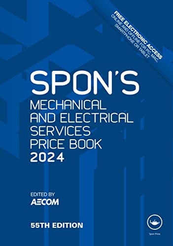 Spon's Mechanical and Electrical Services Price Book 2024 By Aecom Aecom