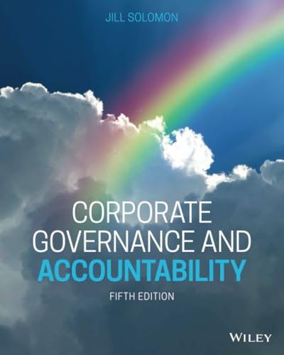 Corporate Governance and Accountability By Jill Solomon | World of Books GB