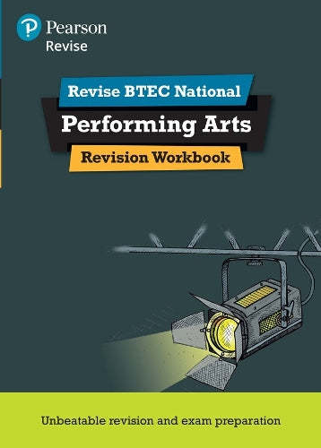 Pearson REVISE BTEC National Performing Arts Revision Workbook - 2023 and 2024 exams and ...