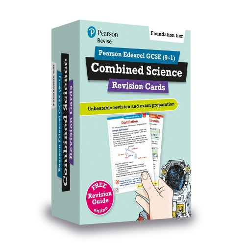 Pearson REVISE Edexcel GCSE Combined Science (Foundation) Revision Cards - for 2026, 2027 exams ...