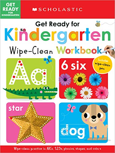 Get Ready for Kindergarten Wipe-Clean Workbook: Scholastic Early ...