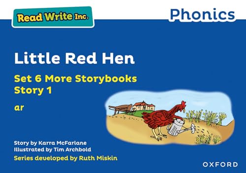 Read Write Inc. Phonics: Little Red Hen (Blue Set 6A Storybook 1) By ...
