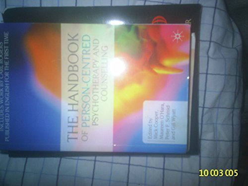 The Handbook of Person-centred Psychotherapy and Counselling By Mick ...