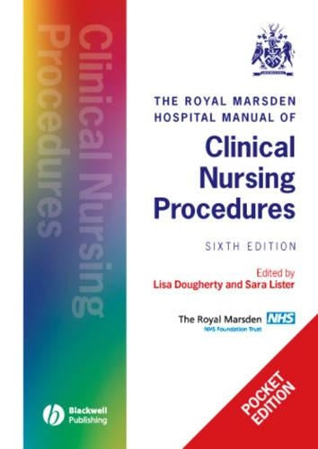 Royal Marsden Manual of Clinical Nursing Procedures By Lisa Dougherty ...