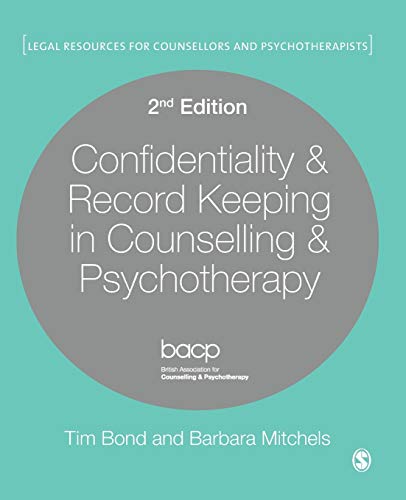 Confidentiality & Record Keeping in Counselling & Psychotherapy By Tim ...