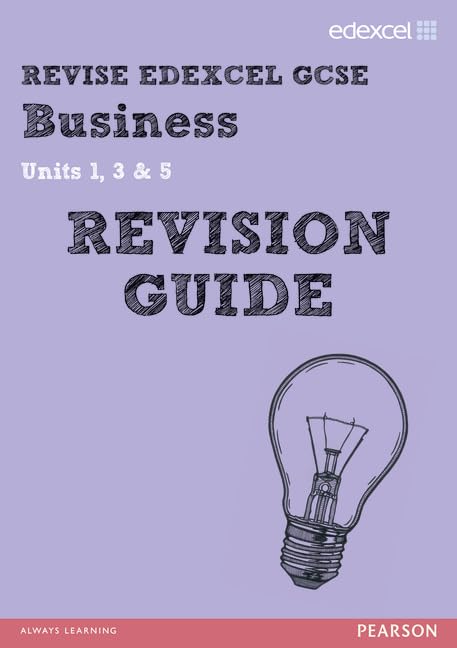 REVISE Edexcel GCSE Business Revision Guide By Rob Jones | Used ...