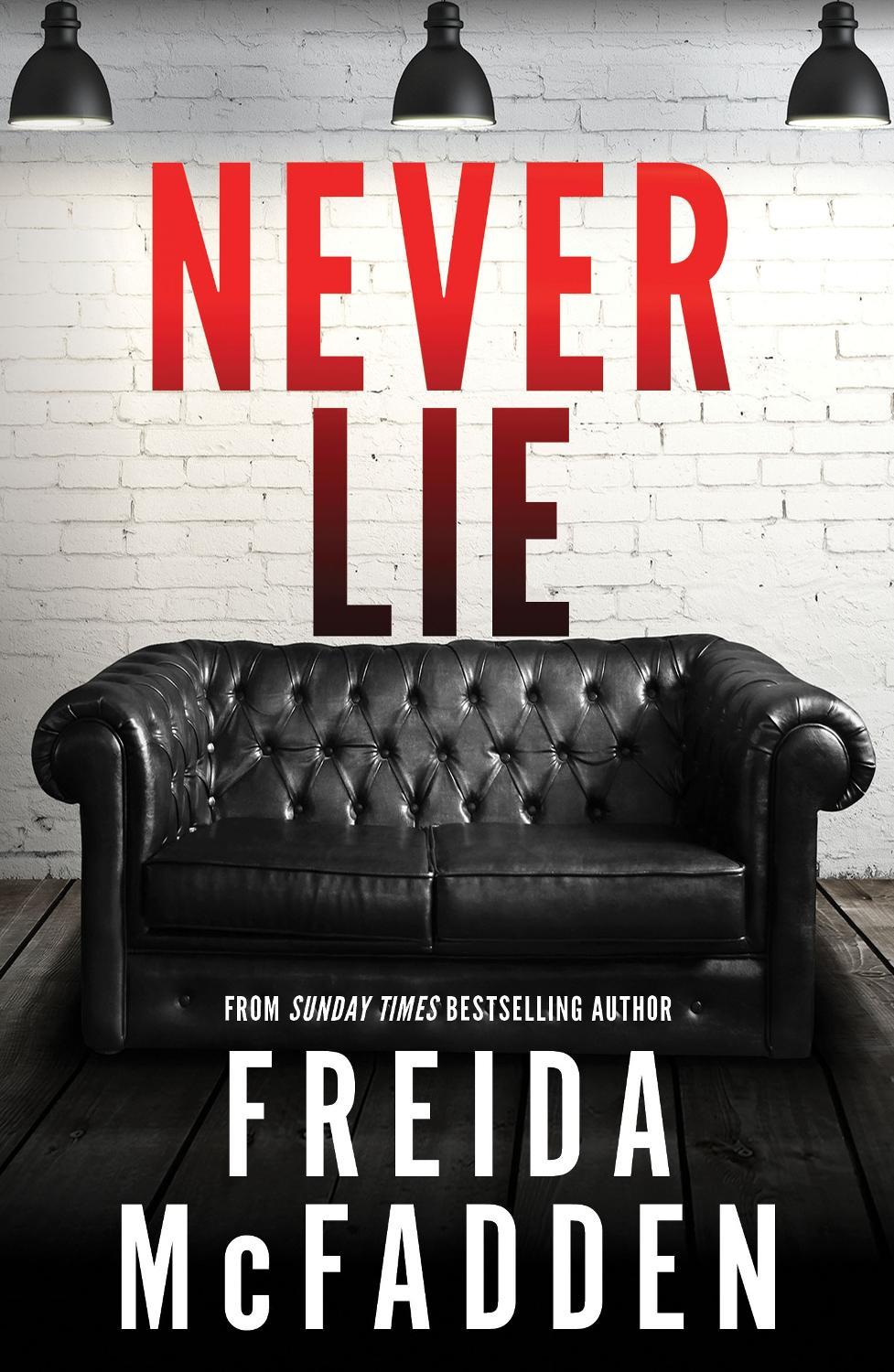 Never Lie By Freida Mcfadden| World of Books GB