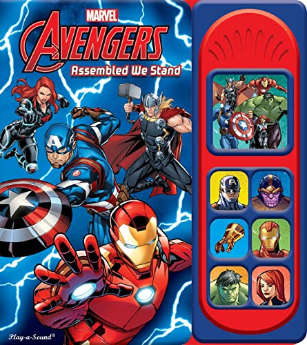 Marvel Avengers: Assembled We Stand Sound Book By Pi Kids| World of ...