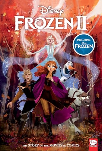 Disney Frozen and Frozen 2: The Story of the Movies in Comics By ...
