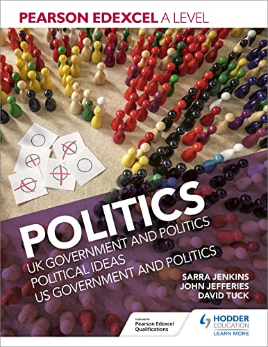 Pearson Edexcel A level Politics By Sarra Jenkins | World of Books GB