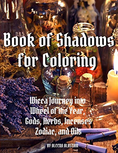 Book of Shadows for Coloring By Aleena Alastair | World of Books US