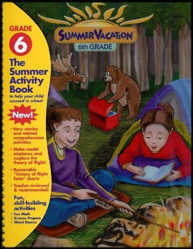 Summer Vacation 6th Grade: The Summer Activity Book to Help Your Child ...