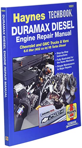 Duramax Diesel Engine Repair Techbook (Haynes Techbook) By Haynes ...