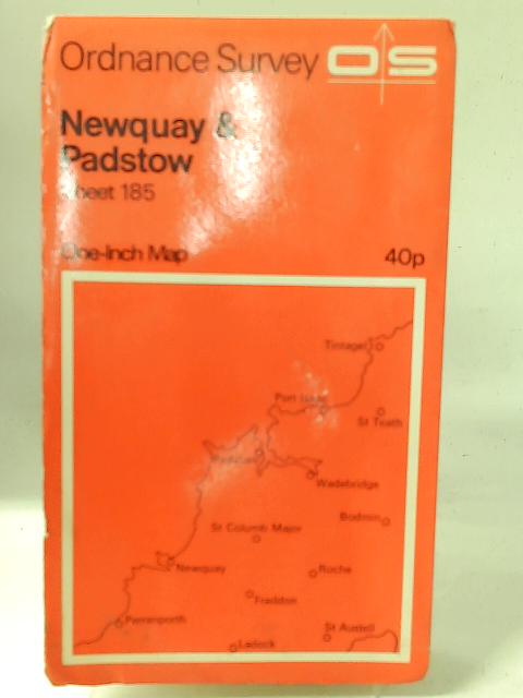 Ordnance Survey One-Inch Map of Newquay & Padstow (Sheet 185) (Ordnance ...
