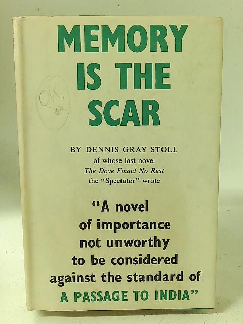 Memory Is The Scar | Old & Rare at World of Books GB