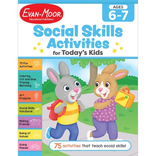 Social Skills Activities for Today's Kids, Ages 6-7 By Evan-Moor ...
