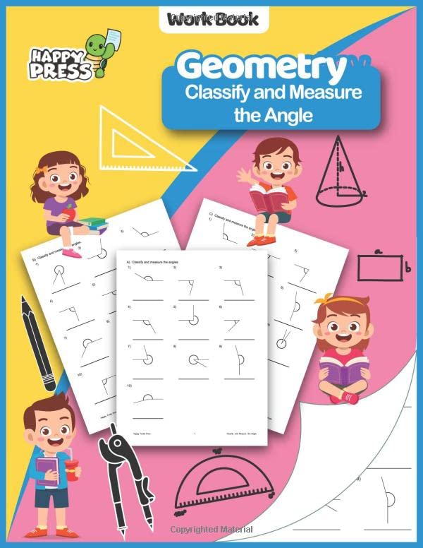 Geometry - Classify and Measure the Angle: Classify And Measure The ...