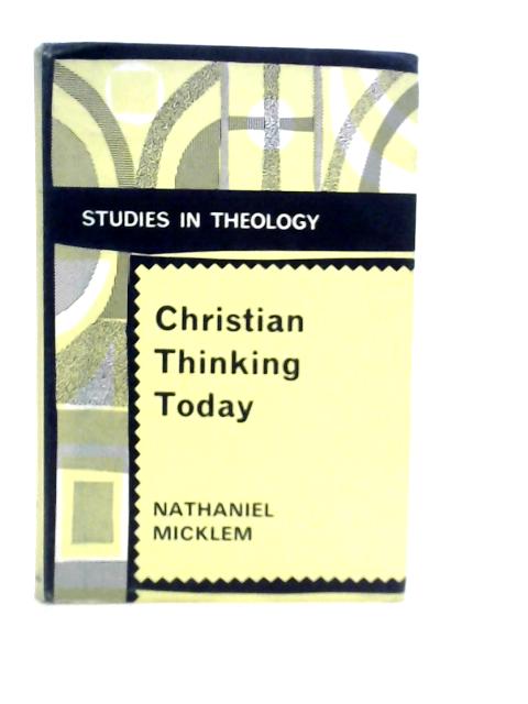 Christian Thinking Today | Old & Rare at World of Books GB