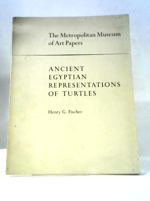 Ancient Egyptian Representation Of Turtles | Old & Rare at World of ...