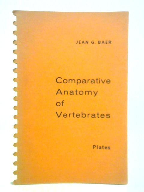 Comparative Anatomy of Vertebrates | Old & Rare at World of Books GB