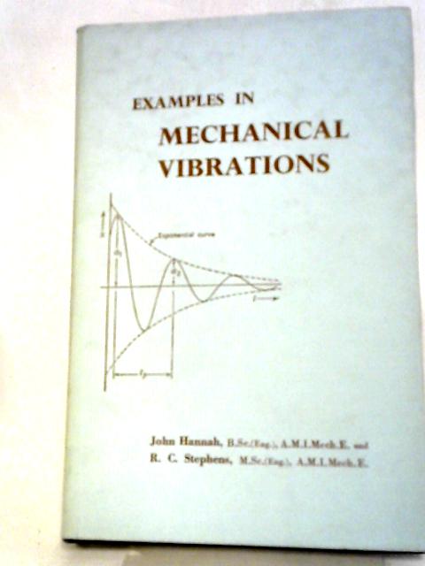 Examples In Mechanical Vibrations | Old & Rare at World of Books GB