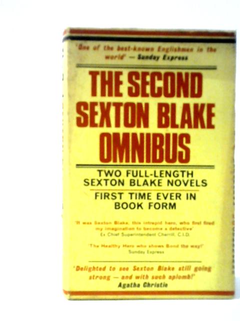The Second Sexton Blake Omnibus: Book 1: Murderer At Large This Man ...