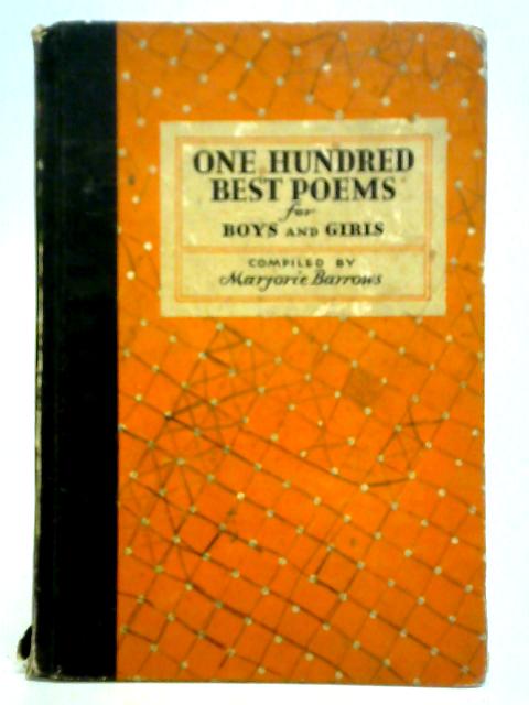 One Hundred Best Poems for Boys & Girls | Old & Rare at World of Books