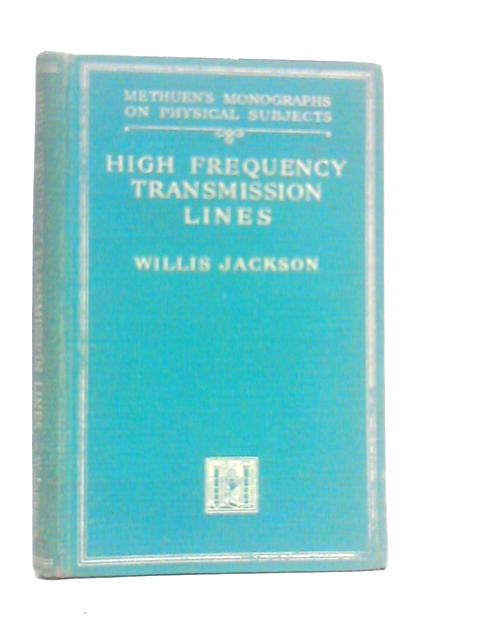 High Frequency Transmission Lines | Old & Rare at World of Books US