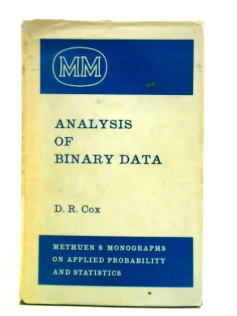 Analysis of Binary Data | Old & Rare at World of Books US