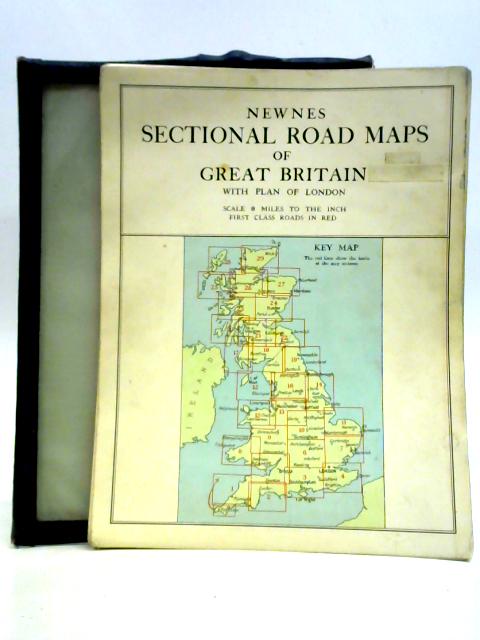 Newnes Sectional Road Maps of Great Britain With Plan of London | Old ...