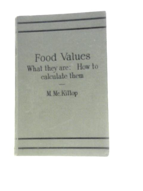 Food Values What They Are And How To Calculate Them | Old & Rare at ...