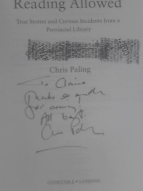 Reading Allowed: True Stories and Curious Incidents from a Provincial ...