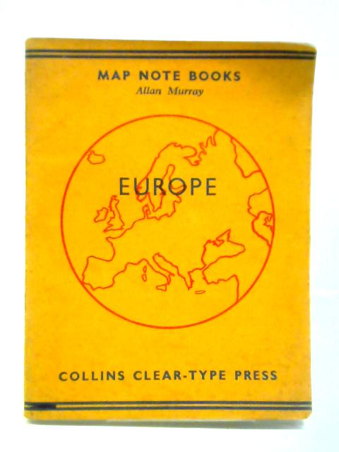 Europe: Map Note Book | Old & Rare at World of Books GB