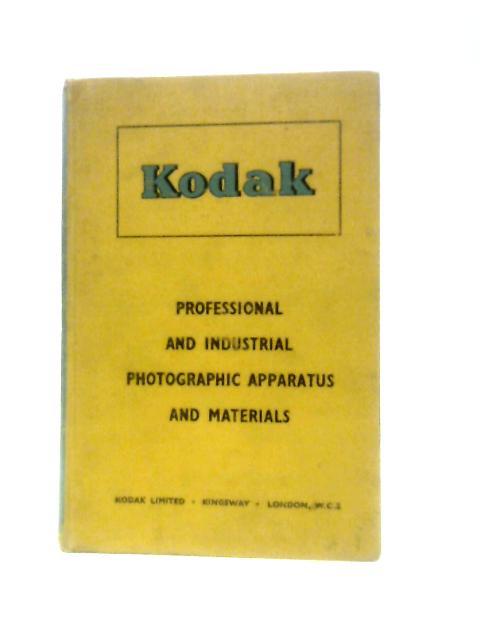 Catalogue and Price List of Kodak Professional Photographic Apparatus ...