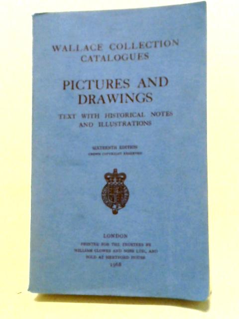 Wallace Collection Catalogues Pictures And Drawings Text With ...