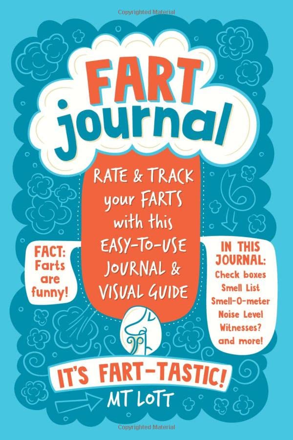 Fart Journal Rate Track Your Farts With This EasyToUse Journal Visual ...