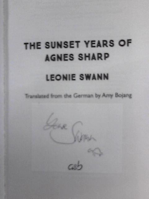 The Sunset Years of Agnes Sharp | Old & Rare at World of Books US