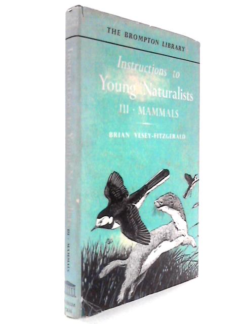 Instructions To Young Naturalists, III: Mammals | Old & Rare at World ...