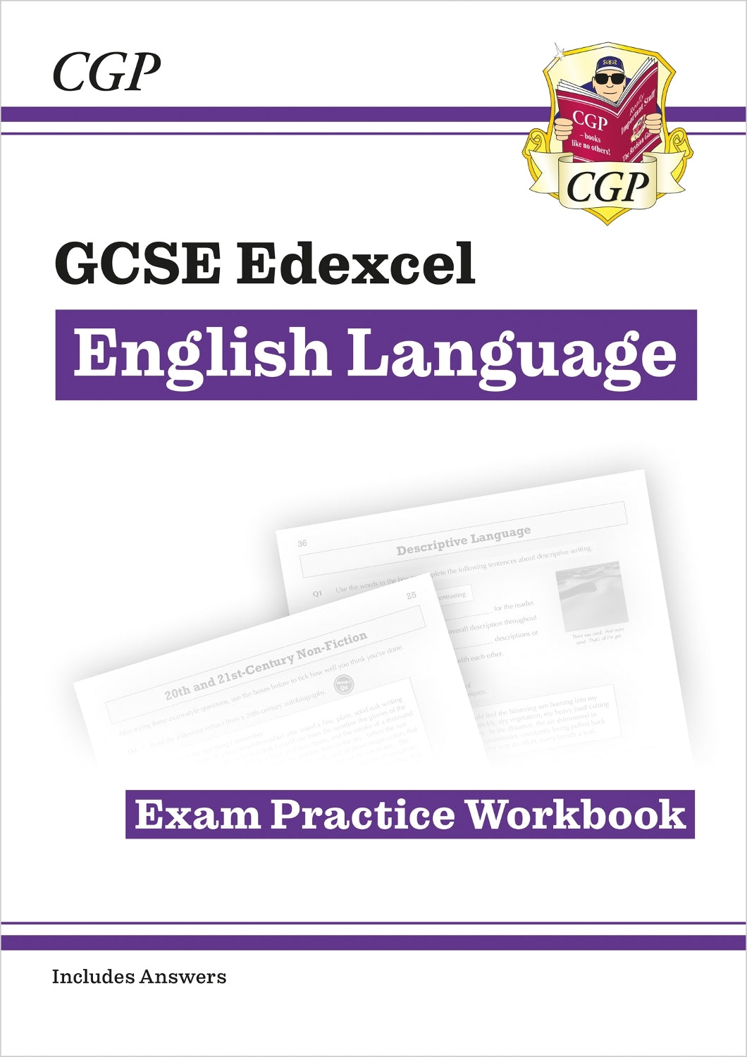 GCSE English Language Edexcel Exam Practice Workbook (includes Answers) By Cgp Books | World of ...